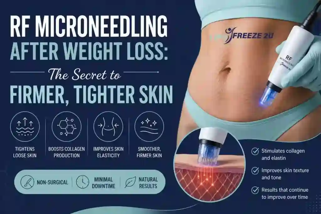 RF Microneedling Chesham 4 Loose Skin After Weight Loss